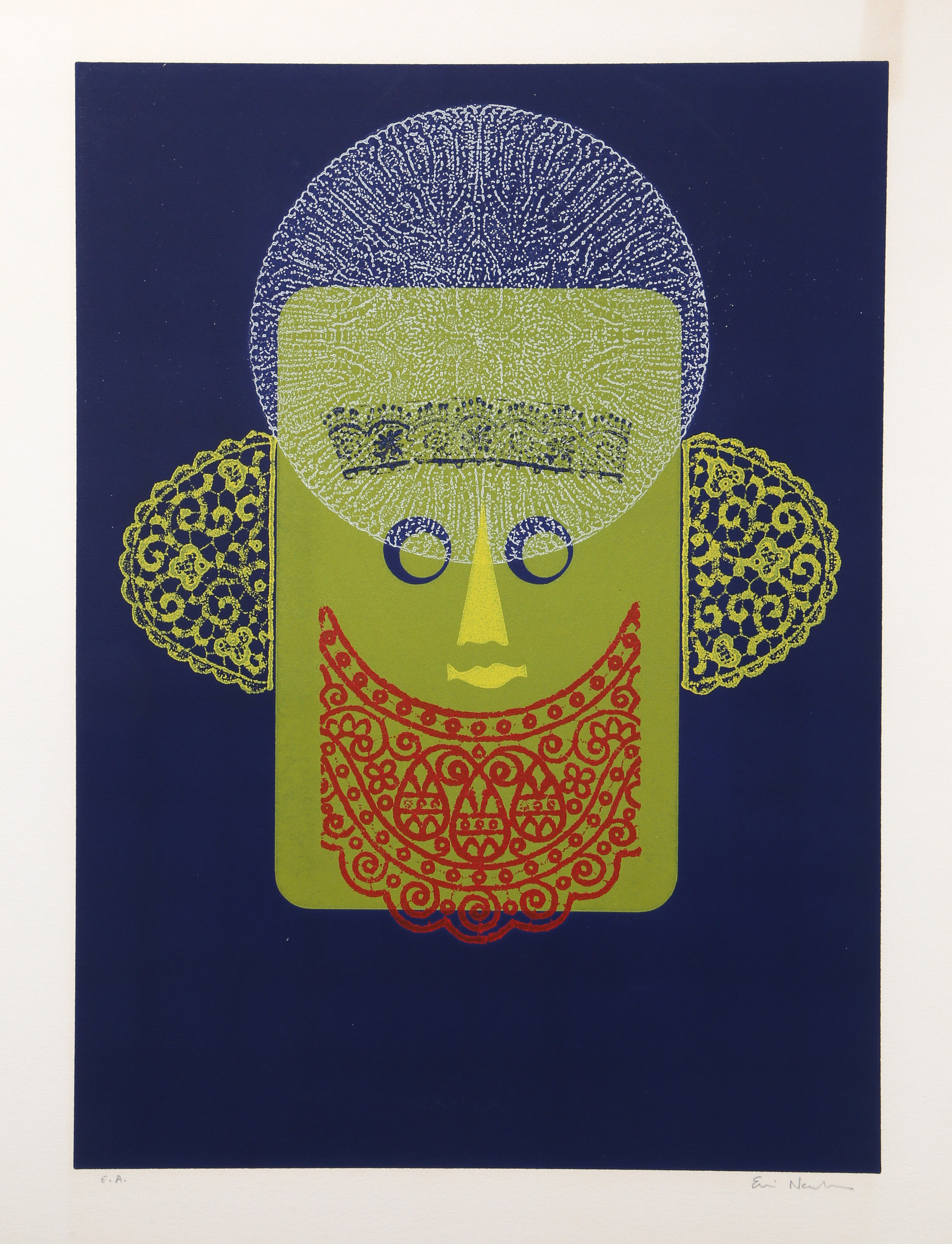 Lace Face, Eric Newton, 20x26 - Contemporary - Fine Art Prints - by ...