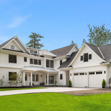 75 Beautiful Coastal Split-level House Exterior Ideas and Designs ...