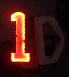 One Direction LED Concert Sign