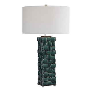 Uttermost Geometry Green Table Lamp 28385 - Contemporary - Table Lamps ...