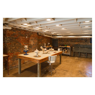 Artist Basement Remodel - Asian - Basement - Other - by Grand Homes ...