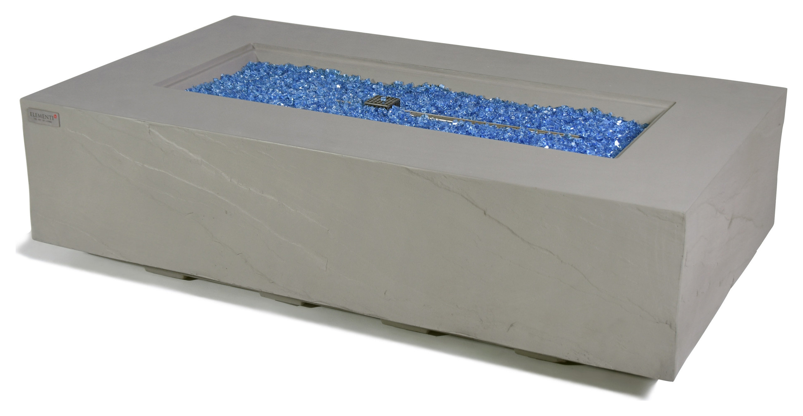 Elementi Plus Meteora Fire Table- Natural Gas - Transitional - Fire ...