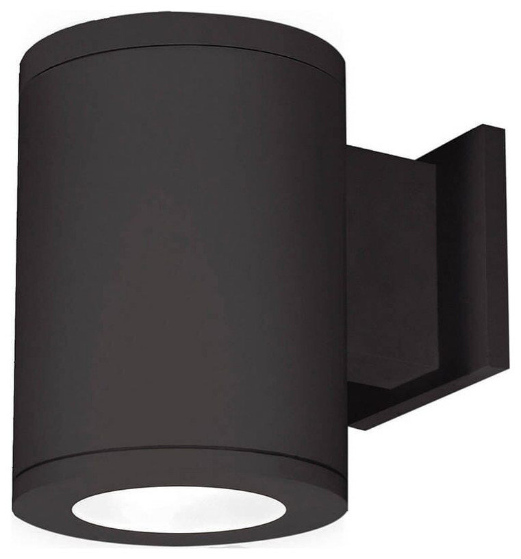 WAC Lighting Tube 6" LED Wall Light Up & Down Beam 3K 90CRI in Black, 6 ...