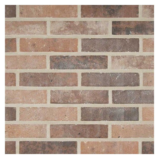 Capella Red 2x10 Brick Porcelain, 2.33"x10", Set of 192 - Traditional ...