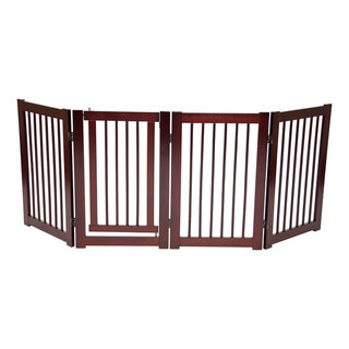 360 Degree Configurable Gate With Door 30" - Transitional - Dog Gates ...