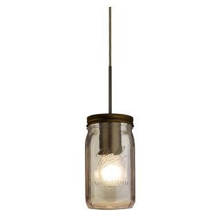 Milo 1-Light Pendant - Eclectic - Pendant Lighting - by Lampclick | Houzz