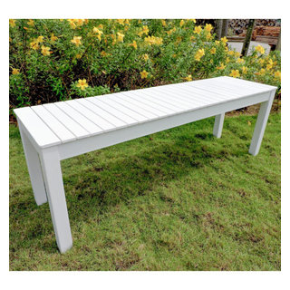 Royal Fiji Acacia 52-inch Picnic Bench - Contemporary - Accent And ...
