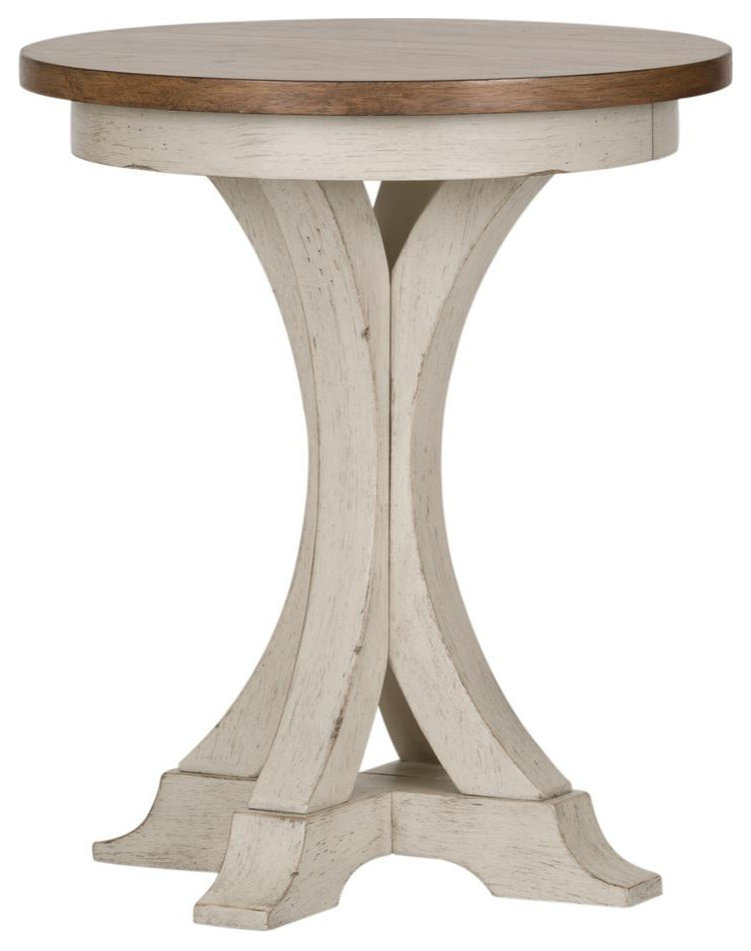Round Chair Side Table - Contemporary - Coffee Tables - by Bison ...