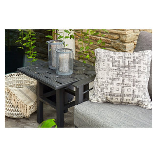 Merge 24" Square Side Table - Transitional - Outdoor Side Tables - by ...