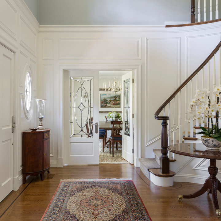 75 Wall Paneling Entryway Ideas You'll Love - October, 2025 | Houzz