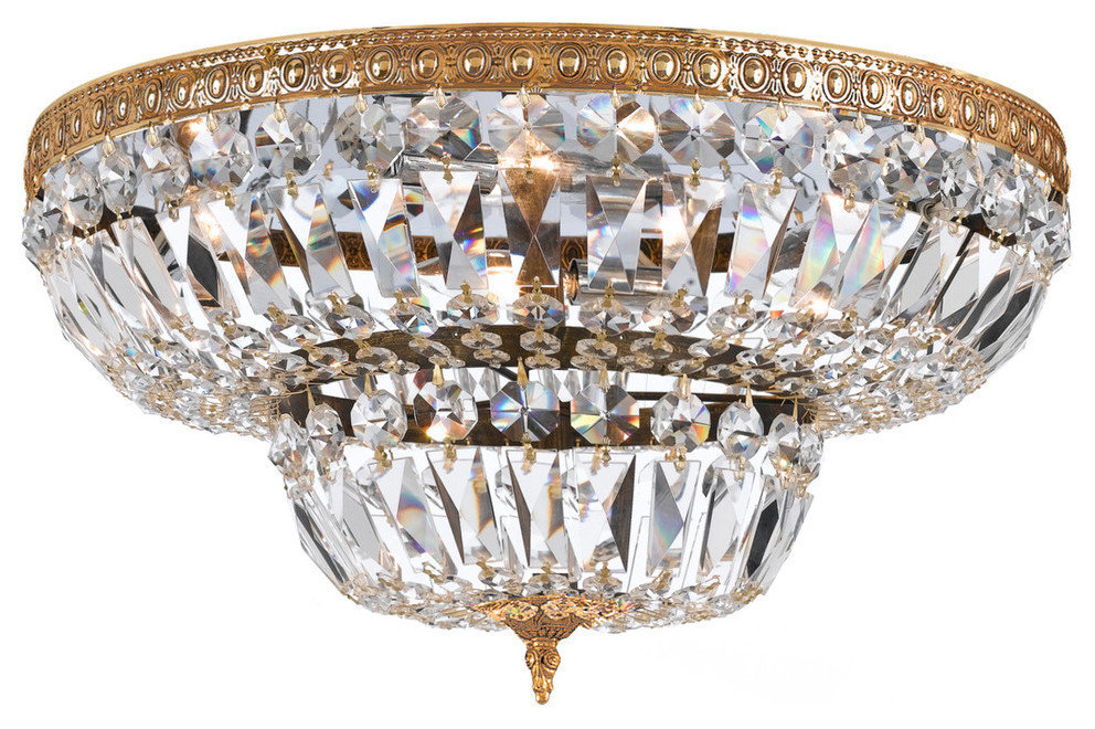 Ceiling Mount 6-Light Ceiling Mount - Traditional - Flush-mount Ceiling ...