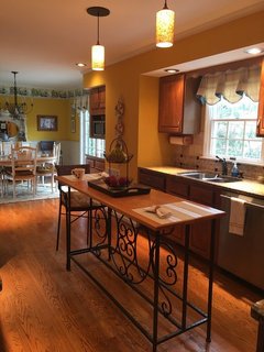 8 Narrow Kitchen Islands With Function to Spare