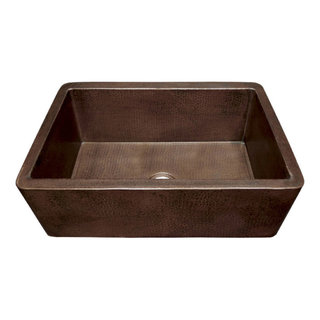 Native Trails CPK73 Farmhouse 33" Farmhouse Single Basin Copper ...