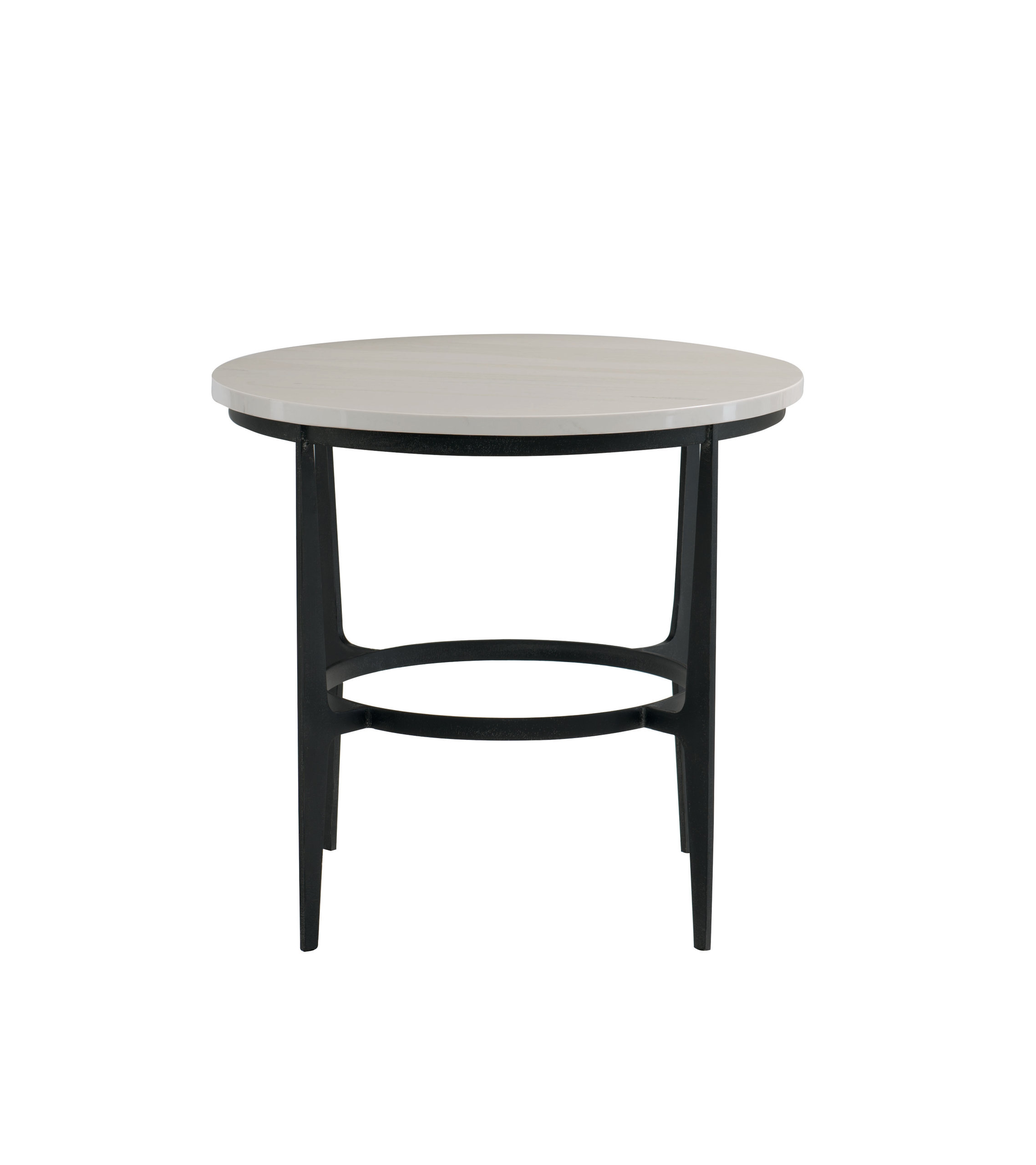 Bernhardt Avondale Round Metal End Table - Transitional - Side Tables ...