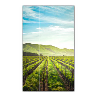 Farm Ceramic Tile Wall Mural HZ500569, 12.75" Wide x 21.25" High ...