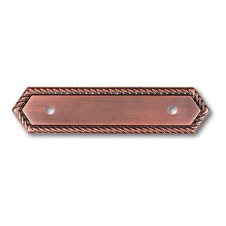 RKI Rope Pull Backplate - Traditional - Cabinet And Drawer Hardware ...