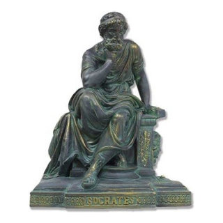 Socrates Seated, Philosophers Busts - Traditional - Decorative Objects ...