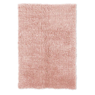 New Flokati Pastel Pink 3.6 X 5.6 - Contemporary - Area Rugs - by Bison ...