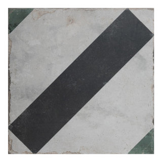 Renaissance Deco Frame Porcelain Floor and Wall Tile Sample ...
