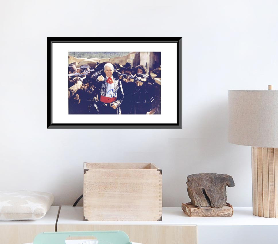 Three Amigos Steve Martin signed movie photo, 11x14 inches ...