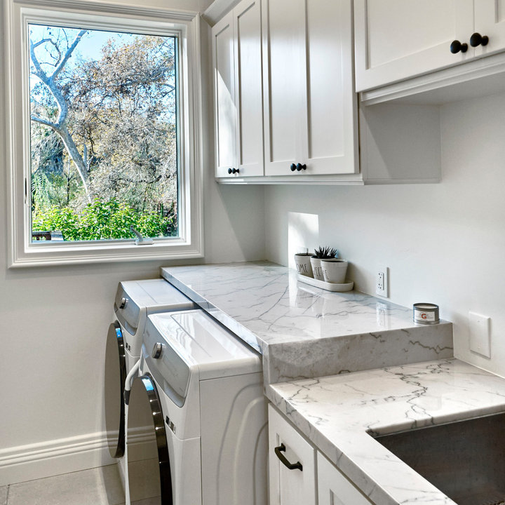 75 Wall Paneling Laundry Room Ideas You'll Love - February, 2025 | Houzz