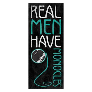 Real Men Poster Print by Jace Grey - Item # VARPDXJGPL071A, 9 x 24 ...