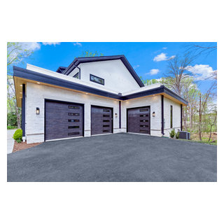 3 Car Garage - Exterior - Modern - Garage - DC Metro - by Paradigm ...