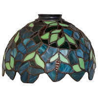 8" Wide Nightfall Wisteria Shade - Victorian - Lamp Shades - by Meyda ...