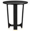 Blake Black Accent Table - Contemporary - Side Tables And End Tables ...