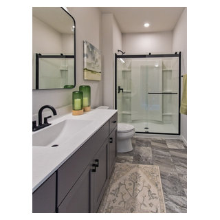 Midwest Modern Ranch Style - Contemporary - Bathroom - Other - by Coyle Carpet One Floor & Home ...