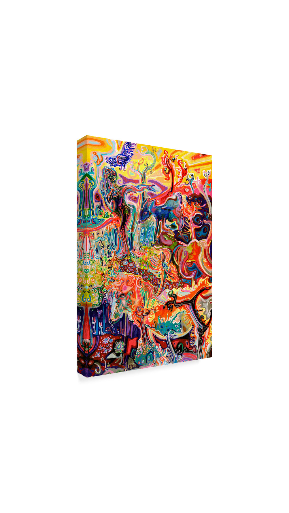 "Meadow" by Josh Byer, Canvas Art, 12"x19" - Contemporary - Prints And ...