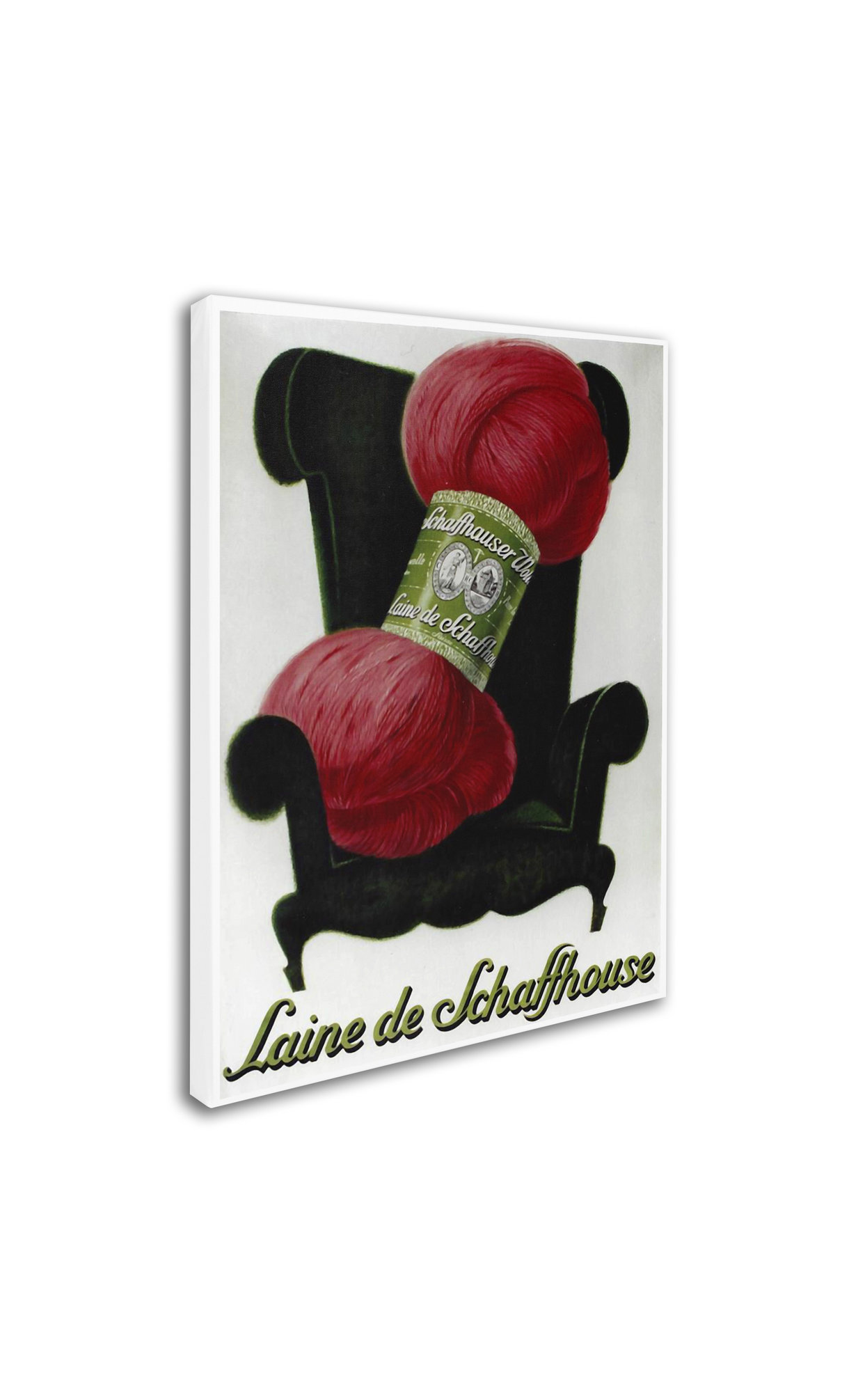 "Wool" by Vintage Apple Collection, Canvas Art, 32"x24" - Contemporary ...