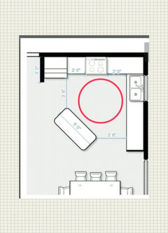 Kitchen Island at an Angle?