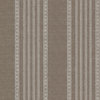 Adria Chocolate Jacquard Stripe Wallpaper, Sample - Contemporary ...
