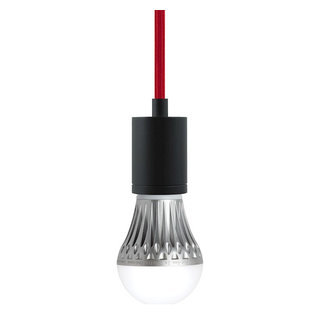 Tech Lighting TD SoCo Modern Socket Pendant, 16 Teal/Black ...