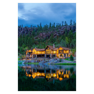 Durango Rustic Ranch Style Home - Rustic - Exterior - Denver - by ...