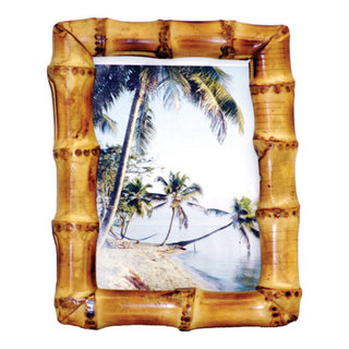 Natural Bamboo Root Picture Frame, 8"x10" - Picture Frames - by ...