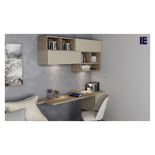 Desk Study Unit Storage Pebble grey Cleaf Pembroke supplied by Inspired ...
