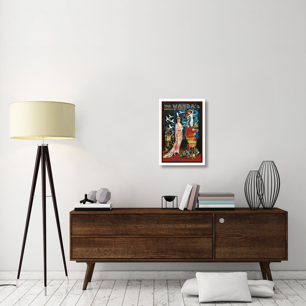 "Magicians: Wanda's Goddess of Mystery" Paper Print by Louis Galice, 14 ...