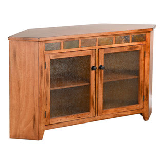Sedona Corner TV Console - Transitional - Entertainment Centers And Tv ...