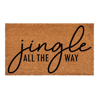 Calloway Mills Jingle All the Way Doormat, 30x48 - Contemporary ...