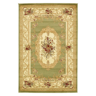Traditional Royale Grass Area Rug, 7'x10' - Victorian - Area Rugs - by ...