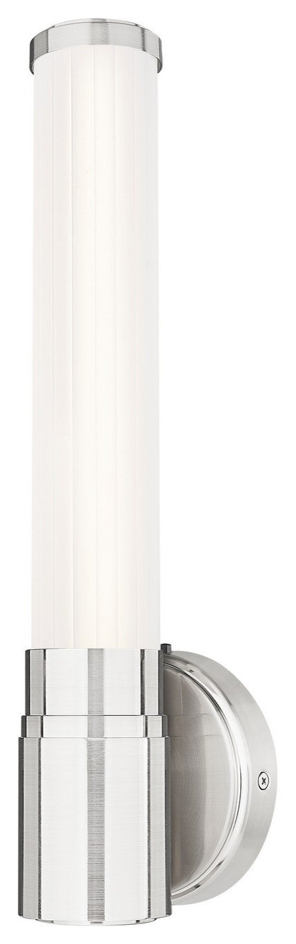 Warwick LED Wall Sconce, Brushed Nickel - Transitional - Wall Sconces ...