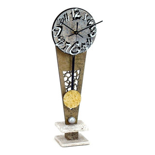 Type S Table Clock - Contemporary - Desk And Mantel Clocks - by david ...