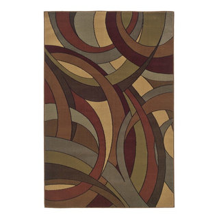 Oriental Weaver Huntington 1982A Beige Rug, 1'10"x7'6" - Hall And Stair ...