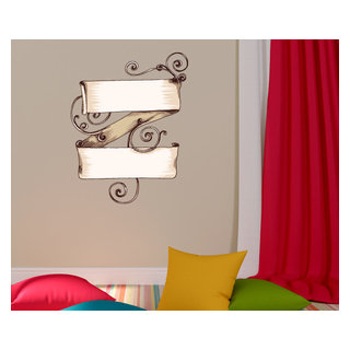 Scroll Ornate Vinyl Wall Decal ScrollOrnateUScolor004, 36 in ...