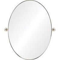 Azalea Modern Oval Accent Wall Mirror, Small - Modern - Wall Mirrors ...