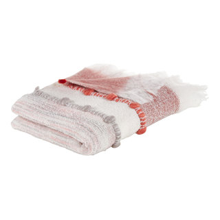 Chunky Woven Design Throw Blanket, Multi, 50"x60", 50"x60 ...