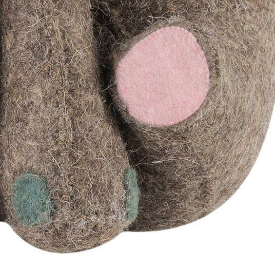 Elephant Door Stop in Hand Felted Wool - Contemporary - Door Stops - by ...