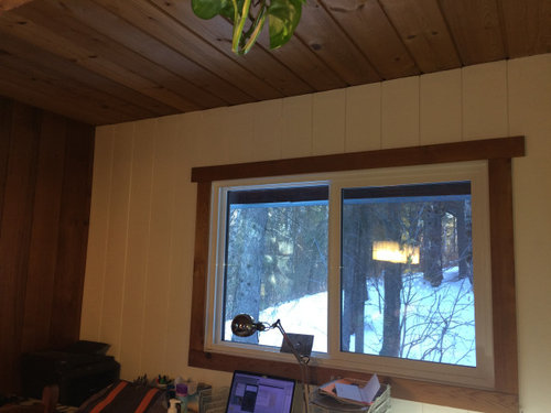 Cedar or Painted Baseboard & Trim in Cedar Home?